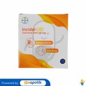 Jual INCIDAL-OD 10 MG BOX 32 KAPSUL - Kota Batu - Apotek Sehat Kota ...
