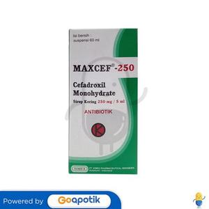 Jual MAXCEF 250 MG/5 ML SIRUP KERING 60 ML - Kota Tangerang Selatan ...