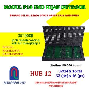 Jual PANEL MODUL LED P10 SMD MERAH HIJAU PUTIH BIRU KUNING OUTDOOR ...