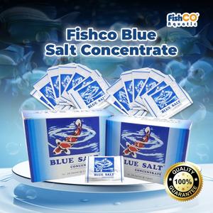 Jual Blue Salt Concentrate Garam Biru Ikan 1 box isi 24 Sachet ...