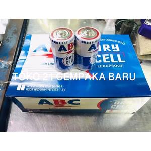 Jual BATERAI ABC BIRU TIPE R20S 1 BOX ISI 24 PCS | BATRE ABC BIRU R20 D ...