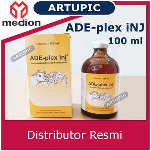 Jual ADE-Plex Injection 100 ml Multivitamin Ayam Unggas Sapi Kambing ...