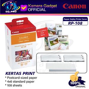 Jual Paper Selphy Printer Canon RP 108 RP108 For Kertas Print CP1300 ...