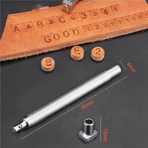 Jual 39Pcs/Set Stamp Kulit Nomor 0-9 Letter A-Z Stempel Angka Dan Huruf ...