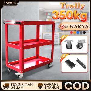 Jual NEW Troli Bengkel Rak 3 Susun Trolly rak kunci bengkel Trolley ...