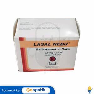 Jual LASAL NEBU 2.5 MG/ 2.5 ML CAIRAN INHALER 2.5 ML BOX 20 VIAL - Kota ...