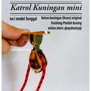 Jual Katrol Kuningan Mini Model Tunggal Katrol Mini Kecil Kuat Kuningan ...