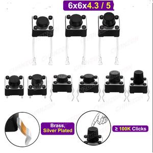 Jual Tombol Micro SMD Tactile Switch Push Button 2P 2 PIN 4P 4 PIN 6x6 ...