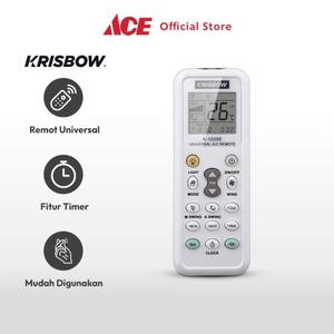 Jual Krisbow Remote Control Ac Universal 1000 In 1 Remote Control Air ...