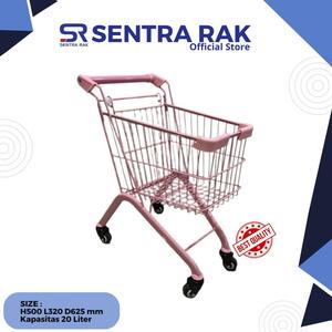 Jual Trolley Belanja Anak Kapasitas 20 Liter - Kids Trolley - Merah ...