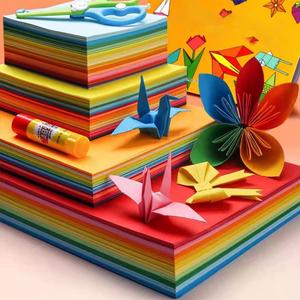 Jual KERTAS ORIGAMI WARNA WARNI DENGAN BERBAGAI MACAM UKURAN ISI 100 ...