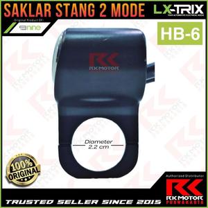 Jual 9Nine Lx-Trix Hb6 Saklar Stang Lampu Sorot Tembak Led D2 Switch On ...