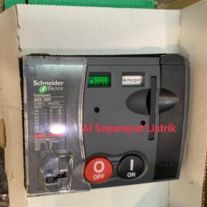 Jual MCCB Schneider NSX160F Komplit Motorized UVT 3P 125A 36kA Original Schneider - Jakarta ...