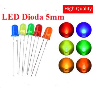 Jual lampu led dioda diode Diffused warna F5 5mm 5 mm - Kab. Tangerang ...