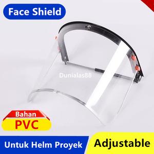 Jual Face Shield Bening Welding Safety Face Shield Visor Transparant Pelindung Wajah Safety ...