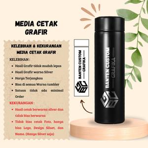 Jual READY BOTOL MINUM TUMBLER LED NAMA COSTUM NAMA LOGO SENDIRI UNTUK ...