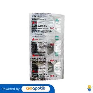 Jual VALSARTAN OGB DEXA MEDICA 160 MG STRIP 6 KAPLET / HIPERTENSI ...