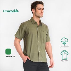 Promo Crocodile LINE2 - Men Shirt Kemeja Lengan Pendek - Relax Fit ...
