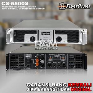 Jual Power Amplifier FIRSTCLASS CS 5500 S | FIRST CLASS CS5500S Class ...