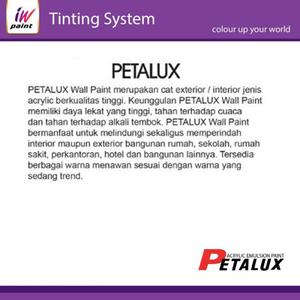 Jual Cat Tembok Acrylic Exterior & Interior Petalux Wall Paint - Jakarta Pusat - Titan mall ...