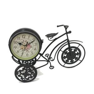 Jual Vintage Retro Metal Bicycle Two Sided Table Clock Decoration ...