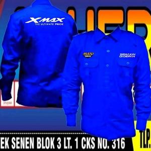 Jual kemeja xmax baju xmax seragam xmax Pdh xmax kemeja XMax baju XMax ...