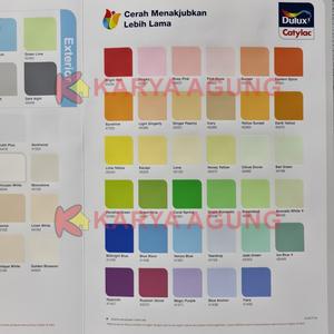 Jual Cat Tembok Interior Dulux Catylac Warna Ready 25 Kg / Dinding ...