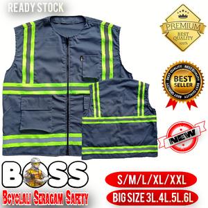 Jual Rompi Safety Proyek|Rompi Kerja|Rompi Kerja Ukuran Besar 6L ...