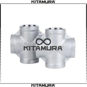 Jual 1" Inch Cross Tee Stainless Steel 304 Drat Dalam / Fitting Ss304 4 ...