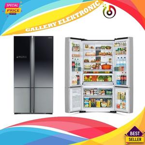 Jual HITACHI R-WB80PGD5 XGR Kulkas Side By Side 4 Pintu Inverter - Kota Surabaya - karmanah jaya ...