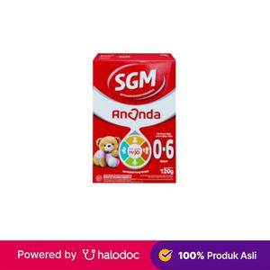 Jual SGM Ananda 1 (0-6 Bulan) Formula Bayi Bubuk 120 g - Halodoc - Kab. Bogor - Apotek Cucu ...