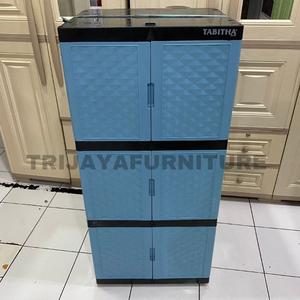 Jual Tabitha Lemari Pakaian Plastik Small Diamond Susun 2/3/4/5 Srdp ...