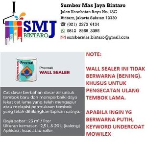 Jual Cat Dasar Tembok / Precoat Wall Sealer Wswb Mowilex Kemasan 2,5 ...