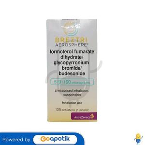 Promo BREZTRI AEROSPHERE 5/9/160 MCG INHALER 120 DOSES Cicil 0% 3x ...