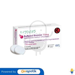 Promo BUFFERED BINOSTO 70 MG BOX 4 TABLET Cicil 0% 3x - Kota Surabaya ...