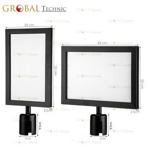 Jual Sign Frame A4 Standing Holder Signage Poster Stainless / Papan ...