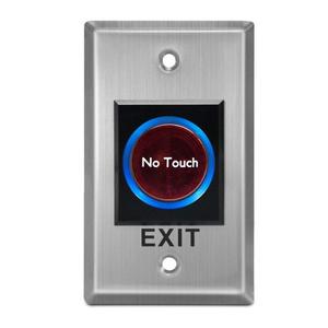 Jual PREMIUM Tombol exit access control infrared no touch door release ...