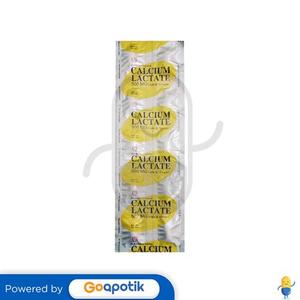 Jual CALCIUM LACTATE PIM 500 MG STRIP 10 KAPLET - Kab. Sidoarjo ...