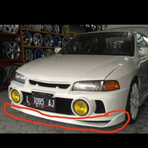 Jual PREMIUM Bodykit Evo 4 Lancer GSR Lips Evo 4 Lancer Ck4 Depan ...