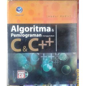 Jual Buku Algoritma & Pemrograman menggunakan C & C++ - Jakarta Barat ...