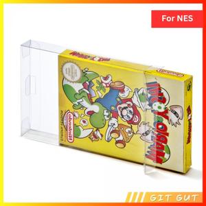 Jual Nintendo NES Game Box Cover Transparent Display Case Plastik Mika ...