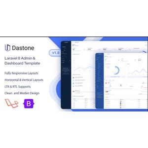 Jual Bootstrap 5 - Dastone V1.0 Premium Admin Dashboard (Laravel) #Original[Grosir] - Jakarta ...
