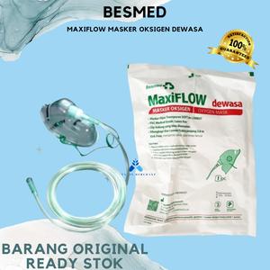 Jual BESMED - Maxiflow Masker Oksigen Dewasa / Maxiflow Oxygen Mask ...