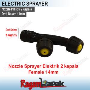 Jual Nozzle Knapsack 2 kepala sprayer elektrik 2 Kepala - Kab. Bekasi ...