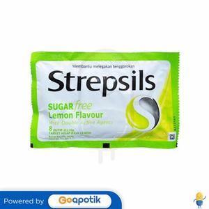 Jual STREPSILS LEMON FLAVOUR SUGAR FREE SACHET 8 TABLET - Kota Denpasar ...