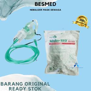 Jual BESMED - Nebulizer Mask Dewasa / Masker Nebulizer Dewasa / Nebu ...