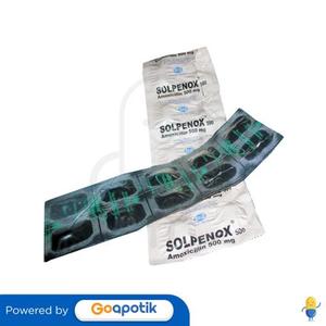 Jual SOLPENOX 500 MG STRIP 10 KAPLET - Kab. Jember - Apotek Mall 24 ...