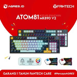 Jual Fantech ATOM96 MIZU MK890 V2 | 95% RGB Mechanical Gaming Keyboard - Kota Yogyakarta ...