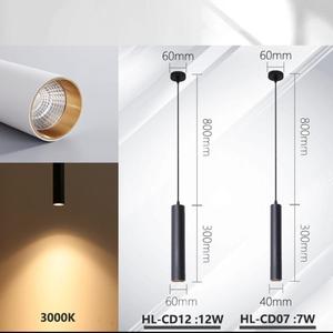 Jual lz_ Lampu gantung LED minimalis tabung 7w dan 12w - Jakarta Barat ...