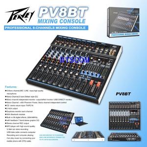 Jual Mixer Peavey Pv8Bt Mixer 8 Channel With Soundcard Peavey Pv8 Bt ...